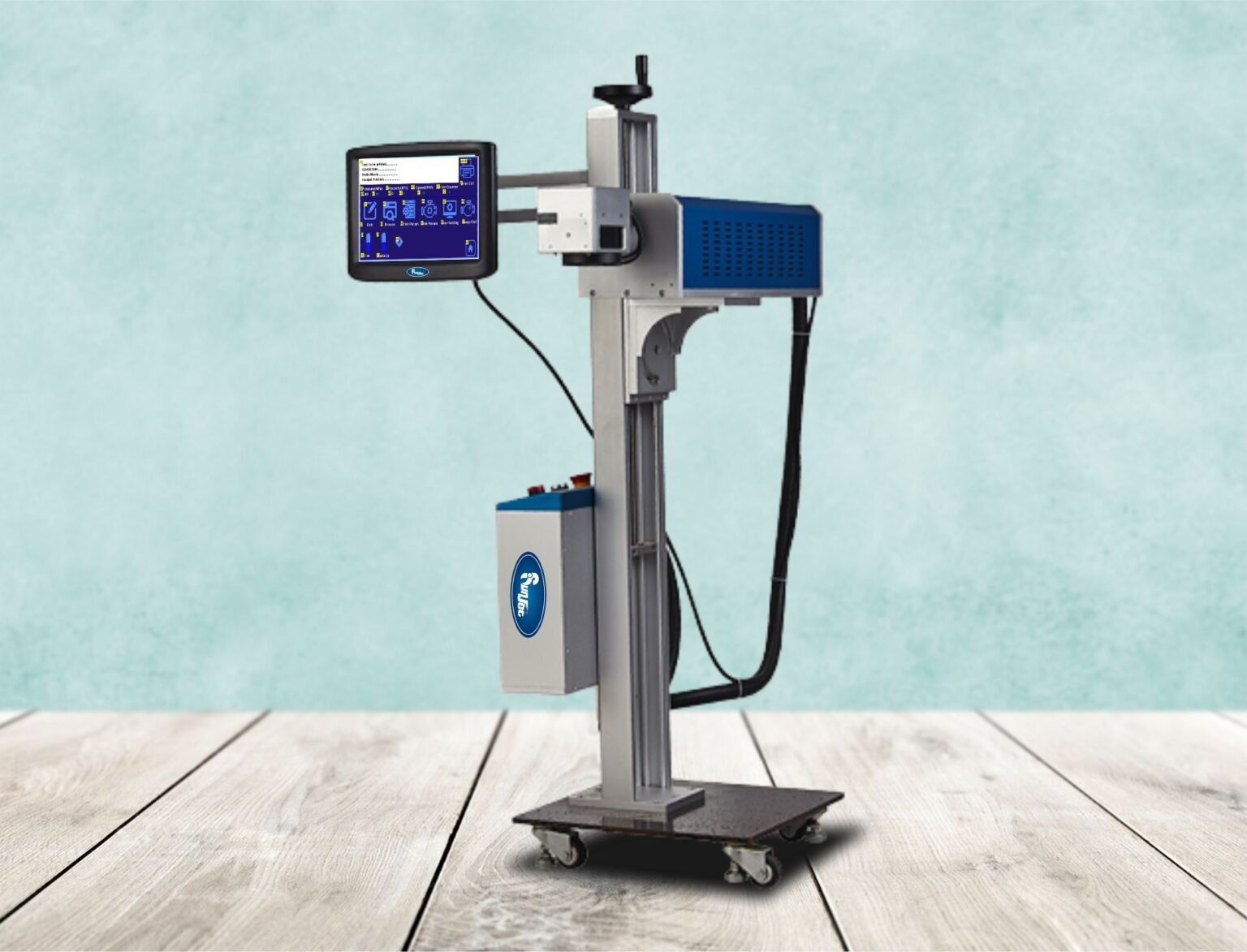 Laser Batch Coding Printing Machine | iSunJet Laser MRP Printer